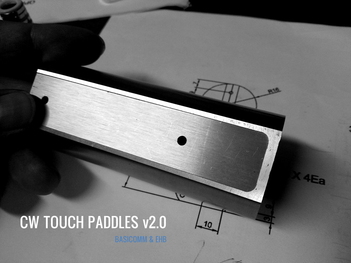 CW TOUCH PADDLES v2.0 BASICOMM Japan @ BASICOMM