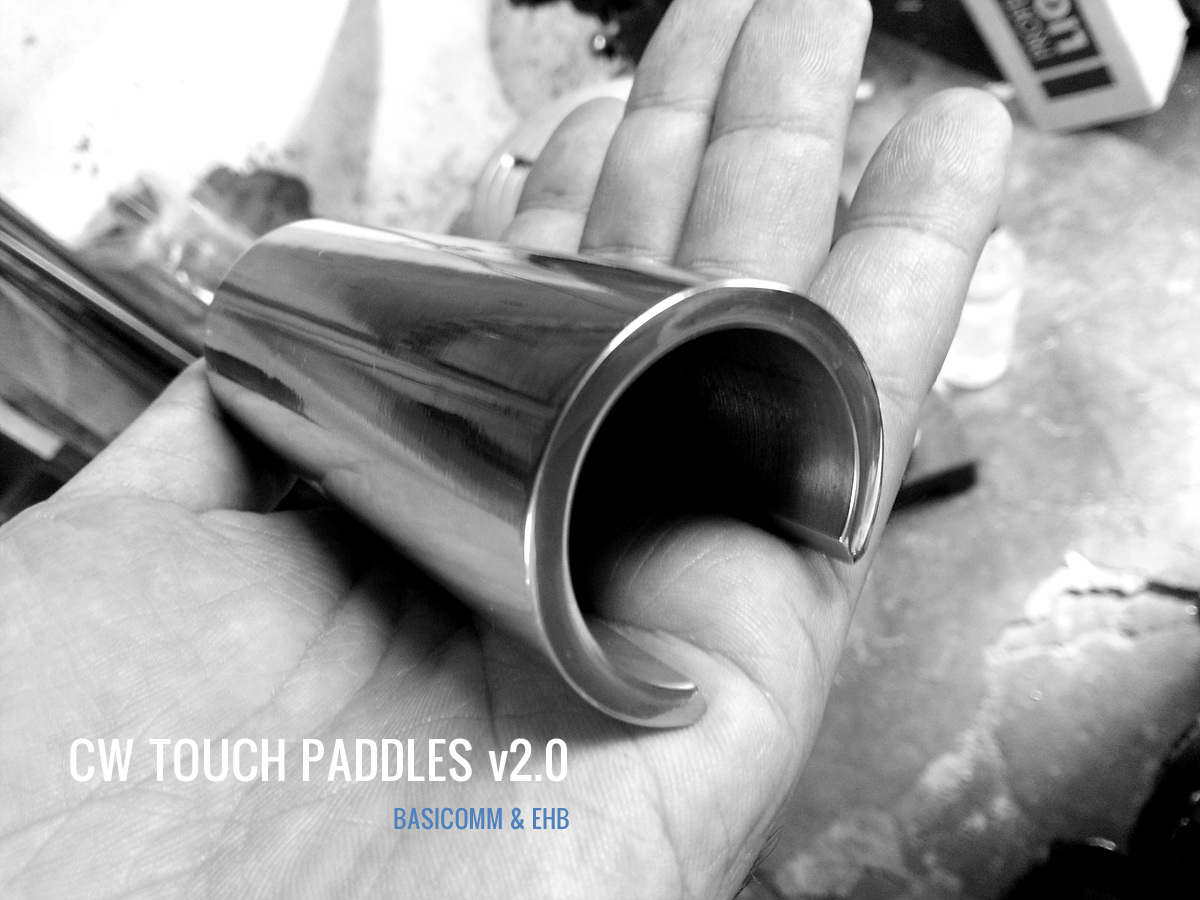 CW TOUCH PADDLES v2.0 BASICOMM Japan @ BASICOMM