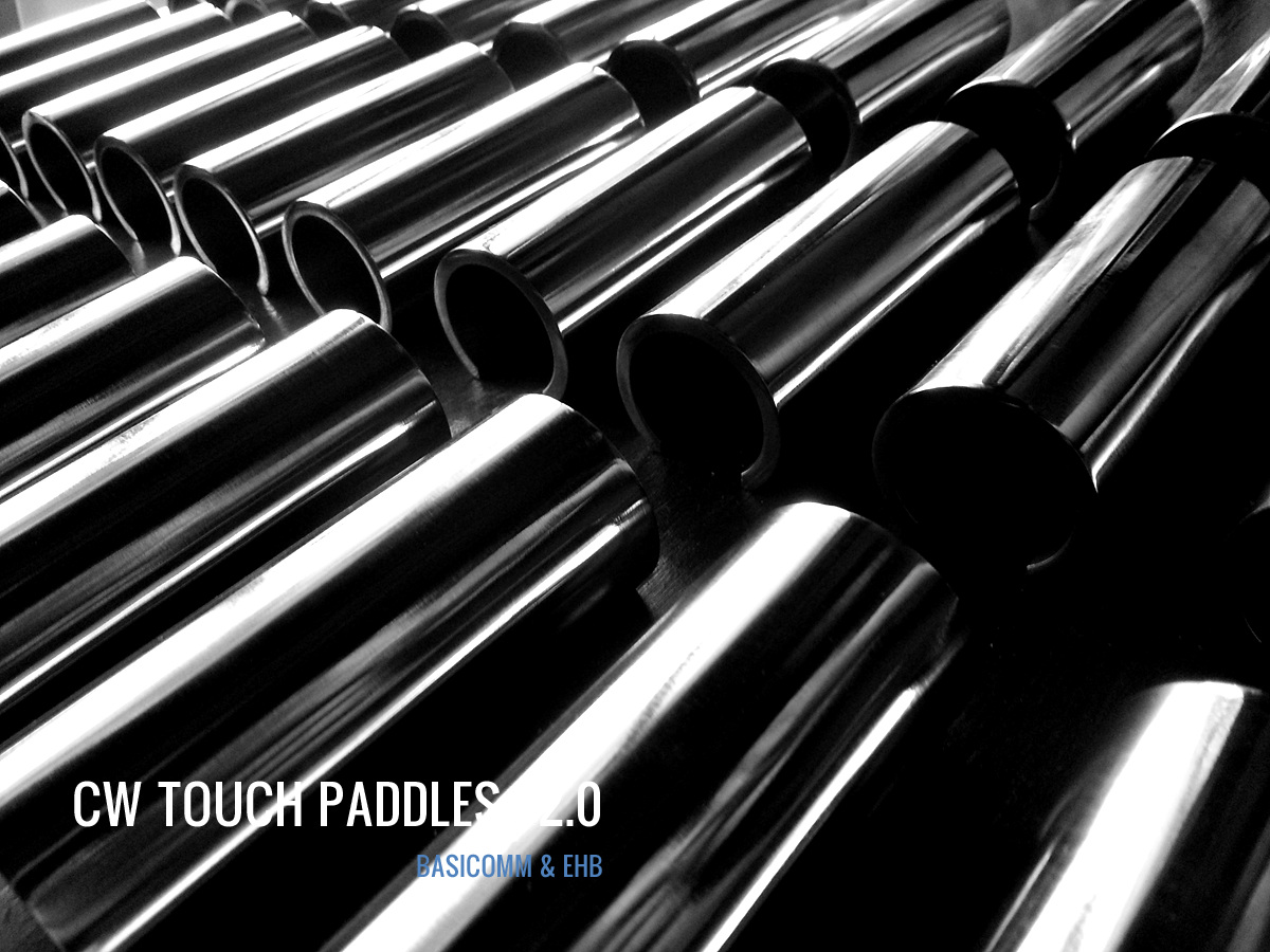 CW TOUCH PADDLES v2.0 BASICOMM Japan @ BASICOMM